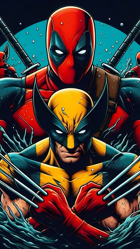 [86+] Deadpool & Wolverine Wallpapers in 4K, HD for Desktop & Phone